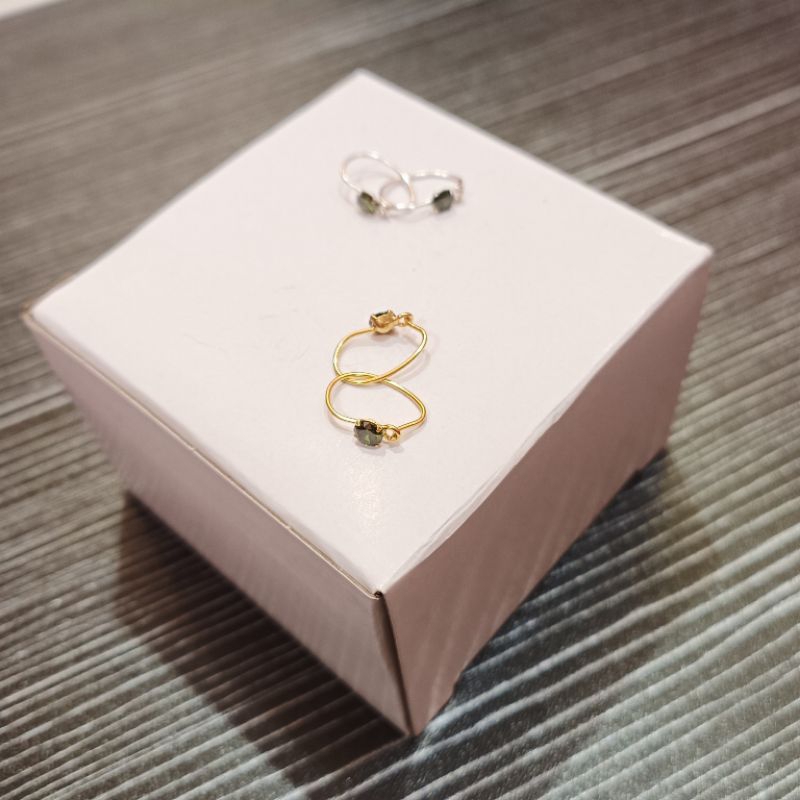 Jual ANTING BAYI & ANAK PERHIASAN PERAK 925 LAPIS EMAS ASLI | Shopee Indonesia