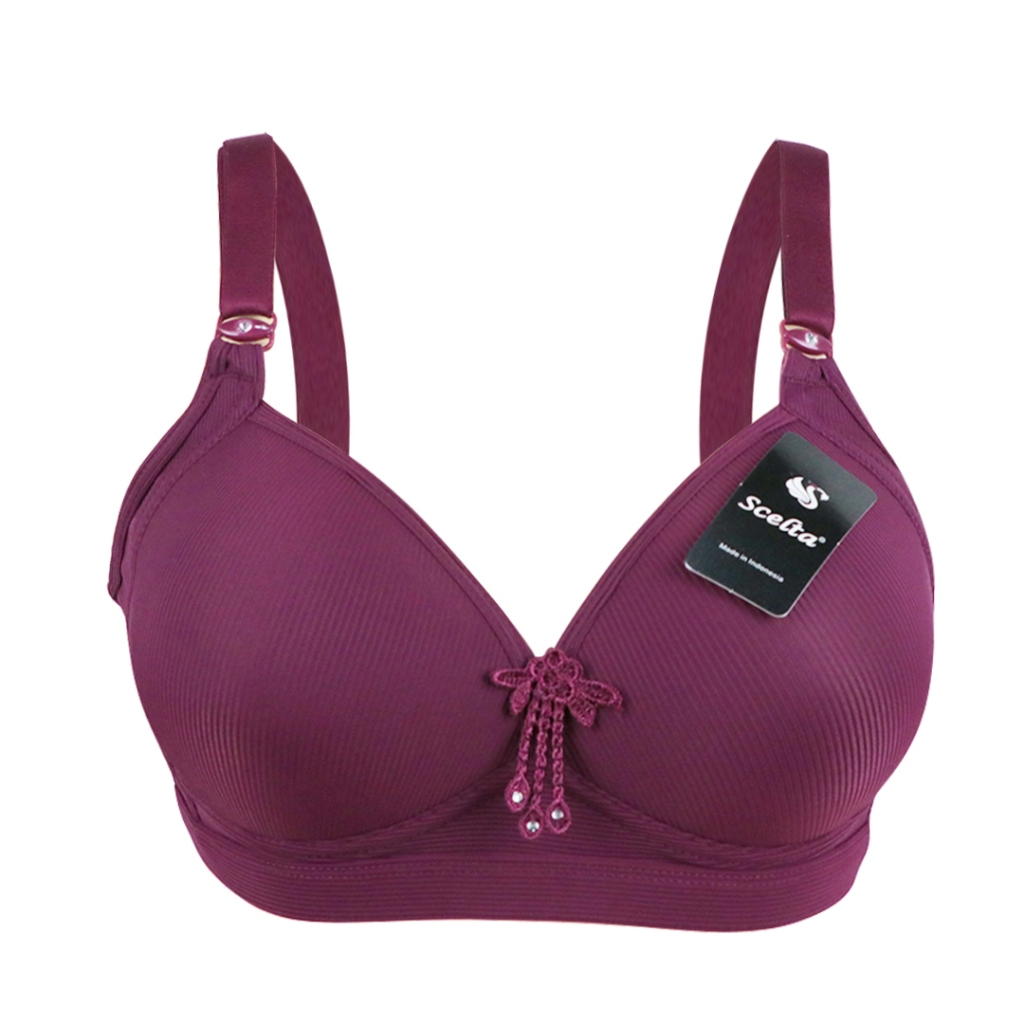 Jual Scelta - Full Cup Daily Bra Tanpa Kawat Bh Busa Tipis Haluis Bh Sc ...