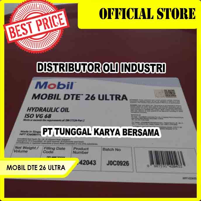 Jual MOBIL DTE 26 ULTRA ( Ready Stock 20 L - ISO VG 68 ) | Shopee Indonesia
