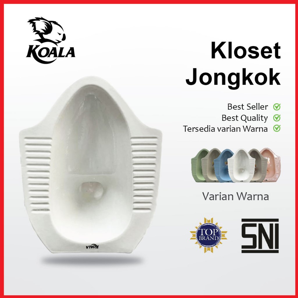 Jual Closet Jongkok Kloset Jongkok Merk Koala Berbagai Warna Harga ...