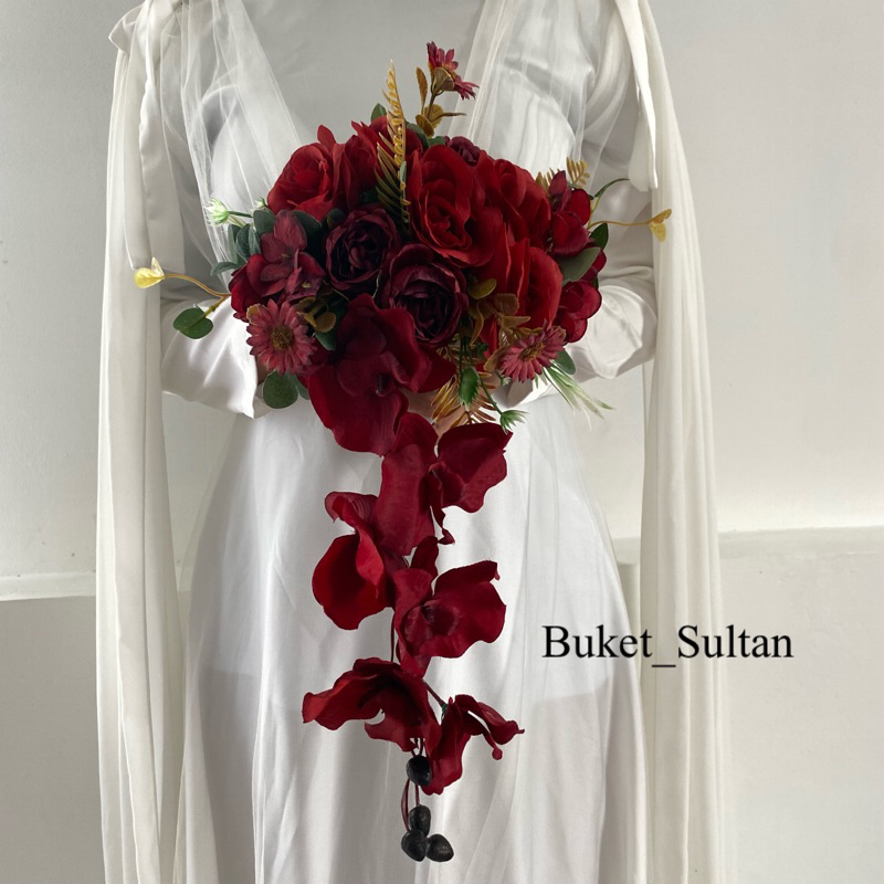 Jual HAND BOUQUET BUNGA WEDDING/LAMARAN/TUNANGAN/ FOTO PREWED **BUNGA ...