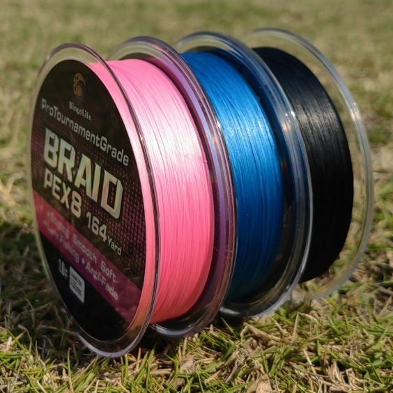 Jual Pewarnaan Air Pe X8 Benang Braid 150m Hitam Lembut Lebih Halus ...