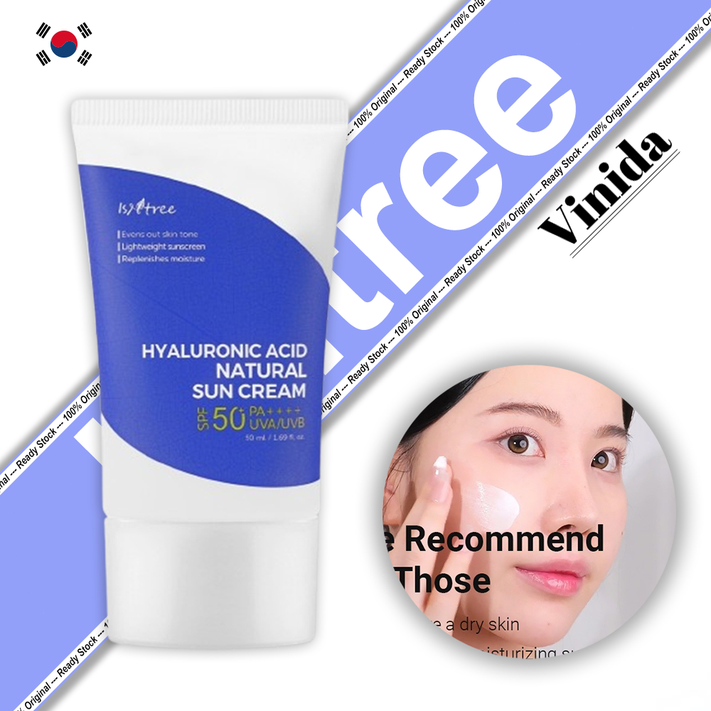 Jual 【Ready Stock】Isntree Hyaluronic Acid Sunscreen Watery Gel 50ML SPF ...