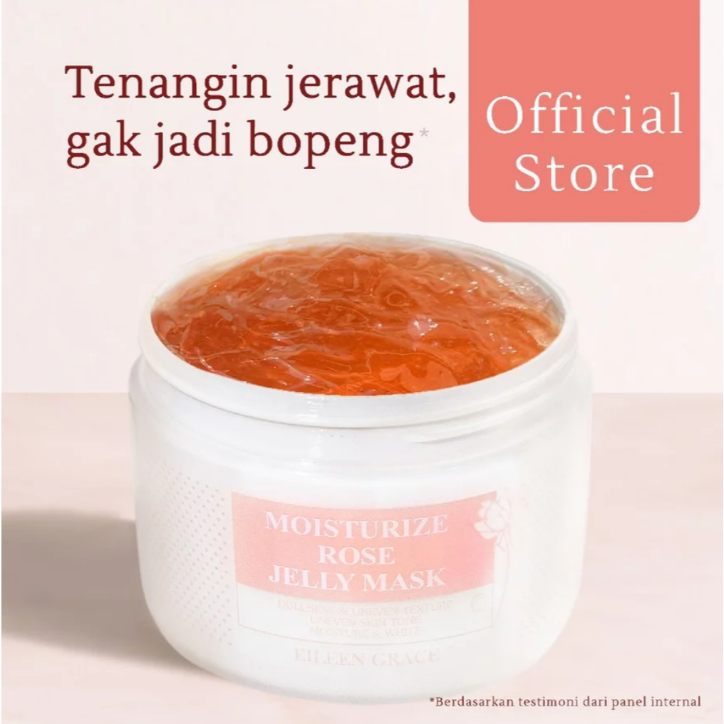 Jual EILEEN GRACE - Moisturize Rose Jelly Mask 300 Ml | Shopee Indonesia