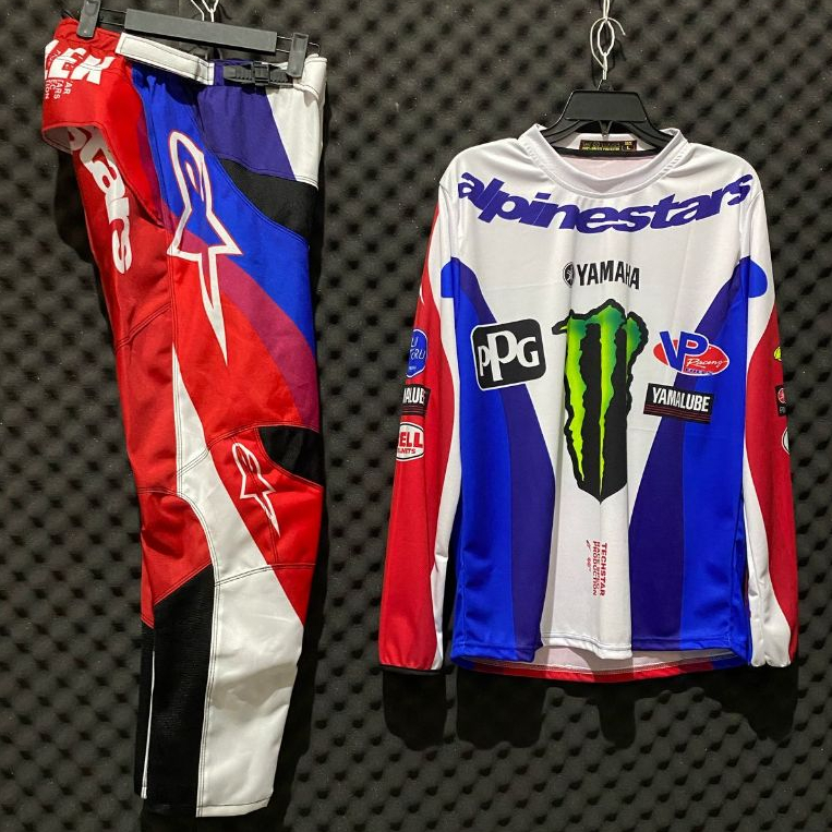 Jual Jersey Set Baju Balap Racing Trail Enduro Motocross Grasstrack ...