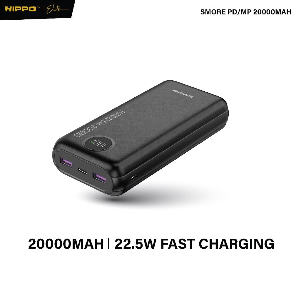Jual Hippo Powerbank Smore PD 22,5W 20000mAh Quick Fast Charging Power ...