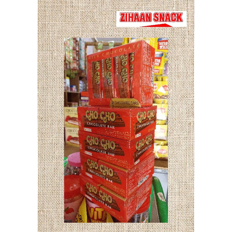 Jual Chocho chocolate bar | Cokelat compound | isi 24 pcs @ 10gr ...