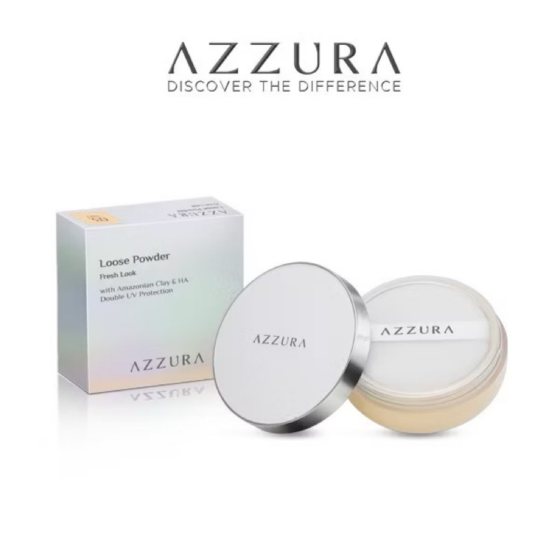 Jual Azzura Loose Powder Bedak Tabur Smoot Dan Ringan | Shopee Indonesia