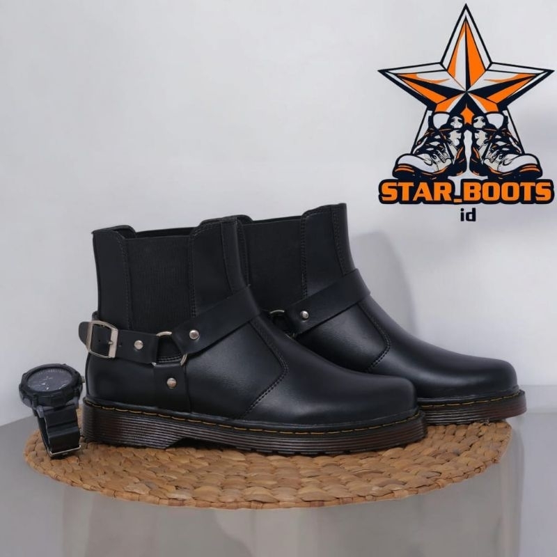 Jual SOTER - Sepatu Dokmar Boot Pria Terbaru sintesis | Shopee Indonesia