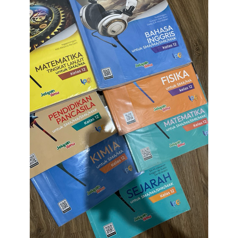 Jual Buku Preloved Intan Pariwara untuk SMA/MA/SMK/MAK Kelas 12 Matematika, Sejarah, Fisika ...