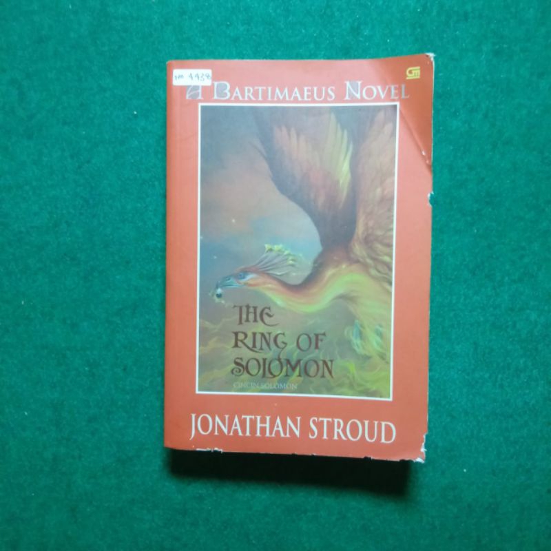 Jual ORIGINAL Novel The Ring of Solomon (Cincin Solomon) - Jonathan Stroud | Shopee Indonesia