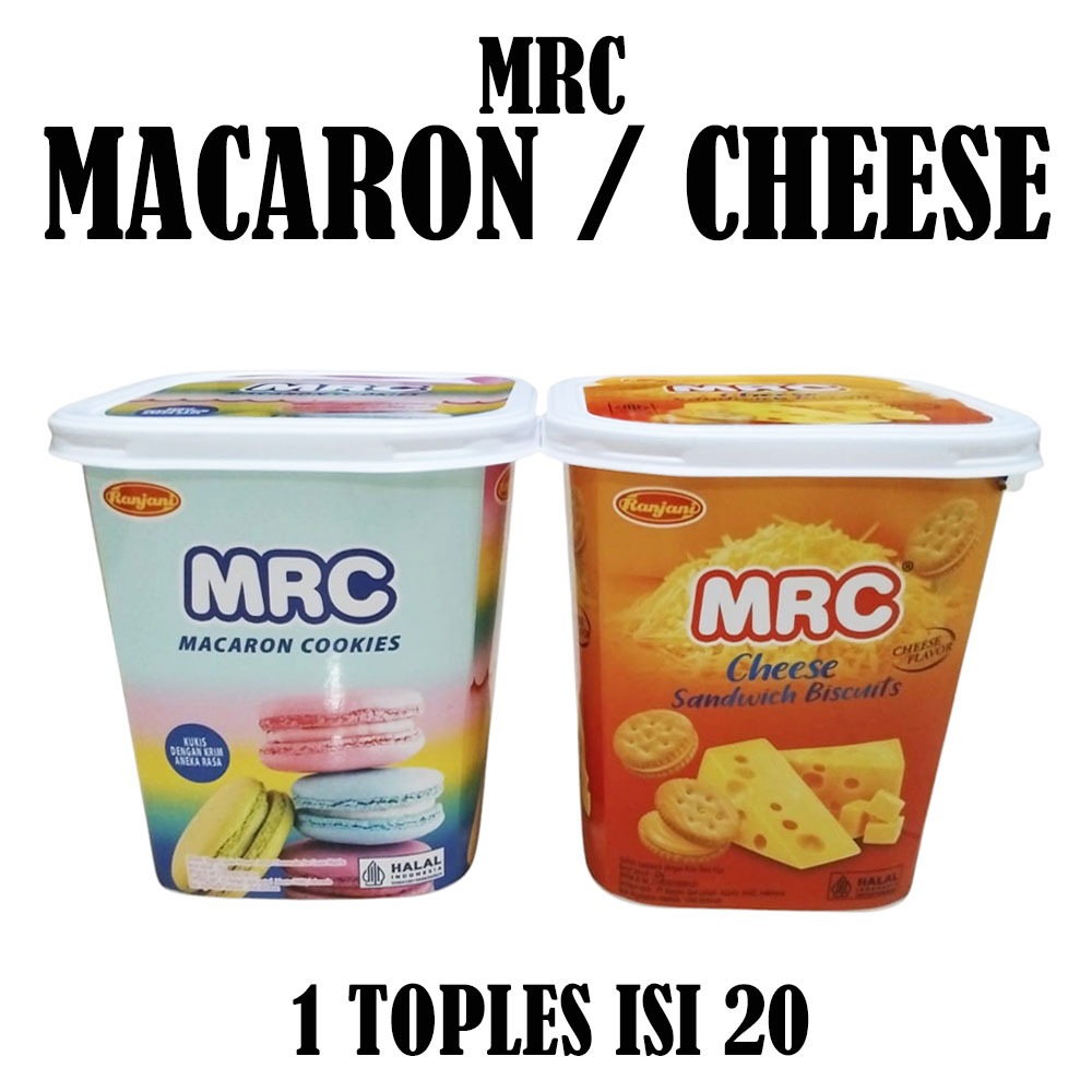 Jual RANJANI MRC MACARON COOKIES / CHEESE SANDWICH TOPLES | Shopee ...