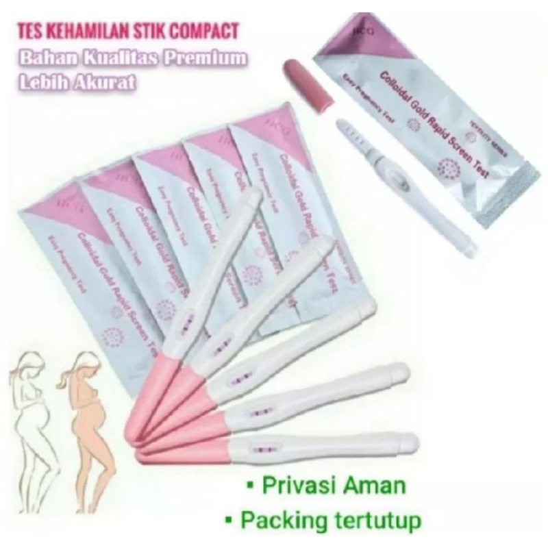 Jual Alat Test kehamilan Compact pregnancy Test ( midstream) | Shopee ...