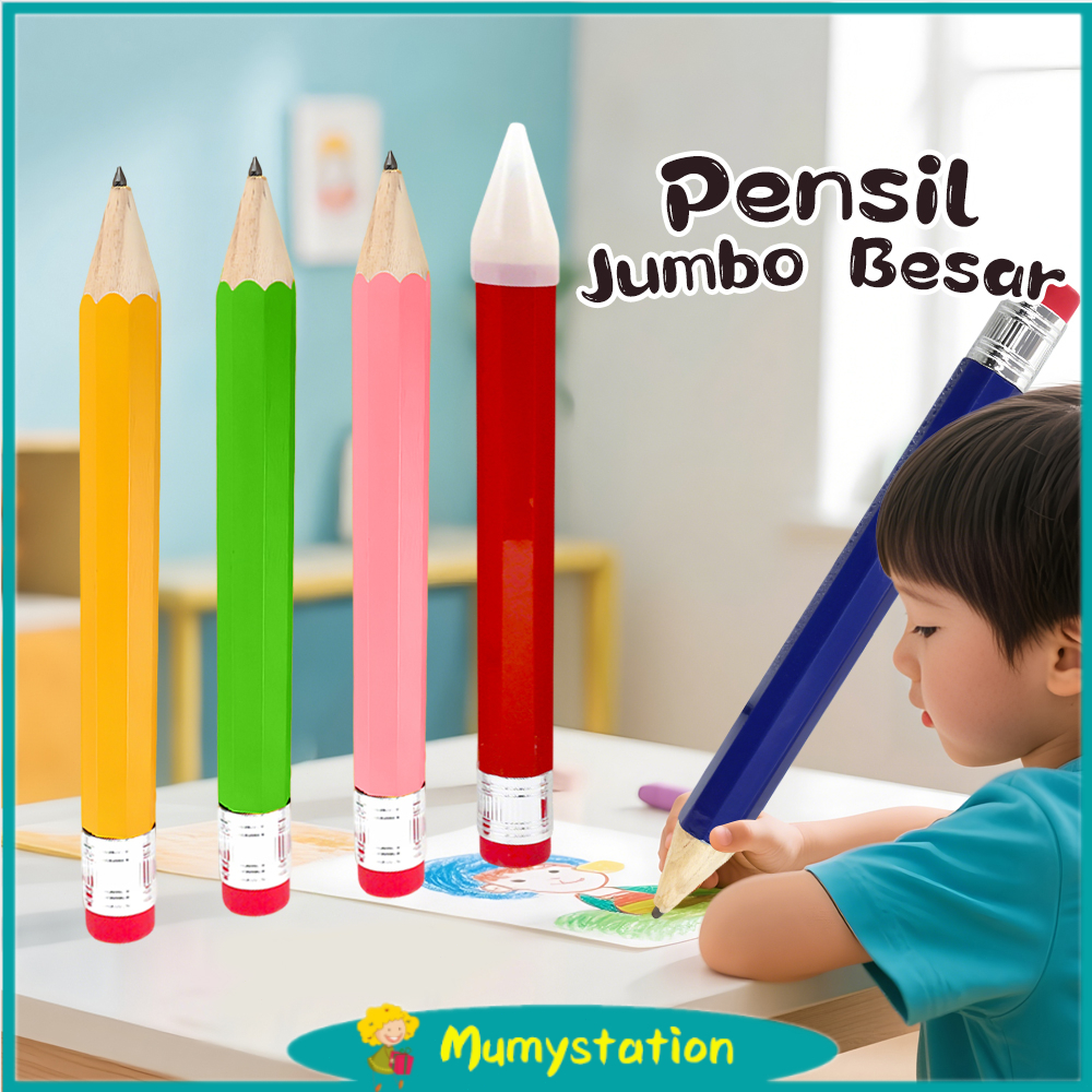 Jual Mumystation Pensil Besar Alat Tulis Dekorasi Kamar Pensil Kreatif ...