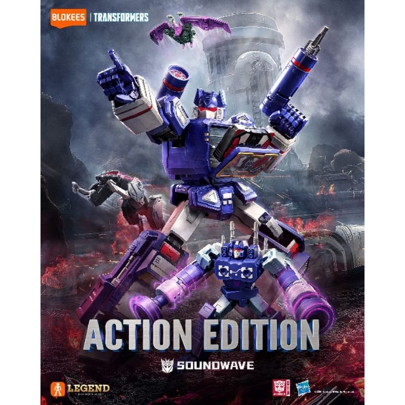 Jual [READY STOCK] BLOKEES TRANSFORMERS ACTION EDITION 03 - SOUNDWAVE ...