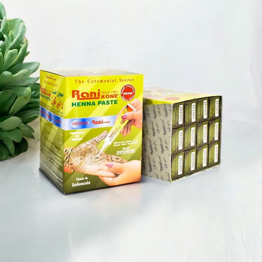 Jual Heena/Henna Herbal Rani Kone RK 99 30gr ORANGE Premium Kemerahan ...