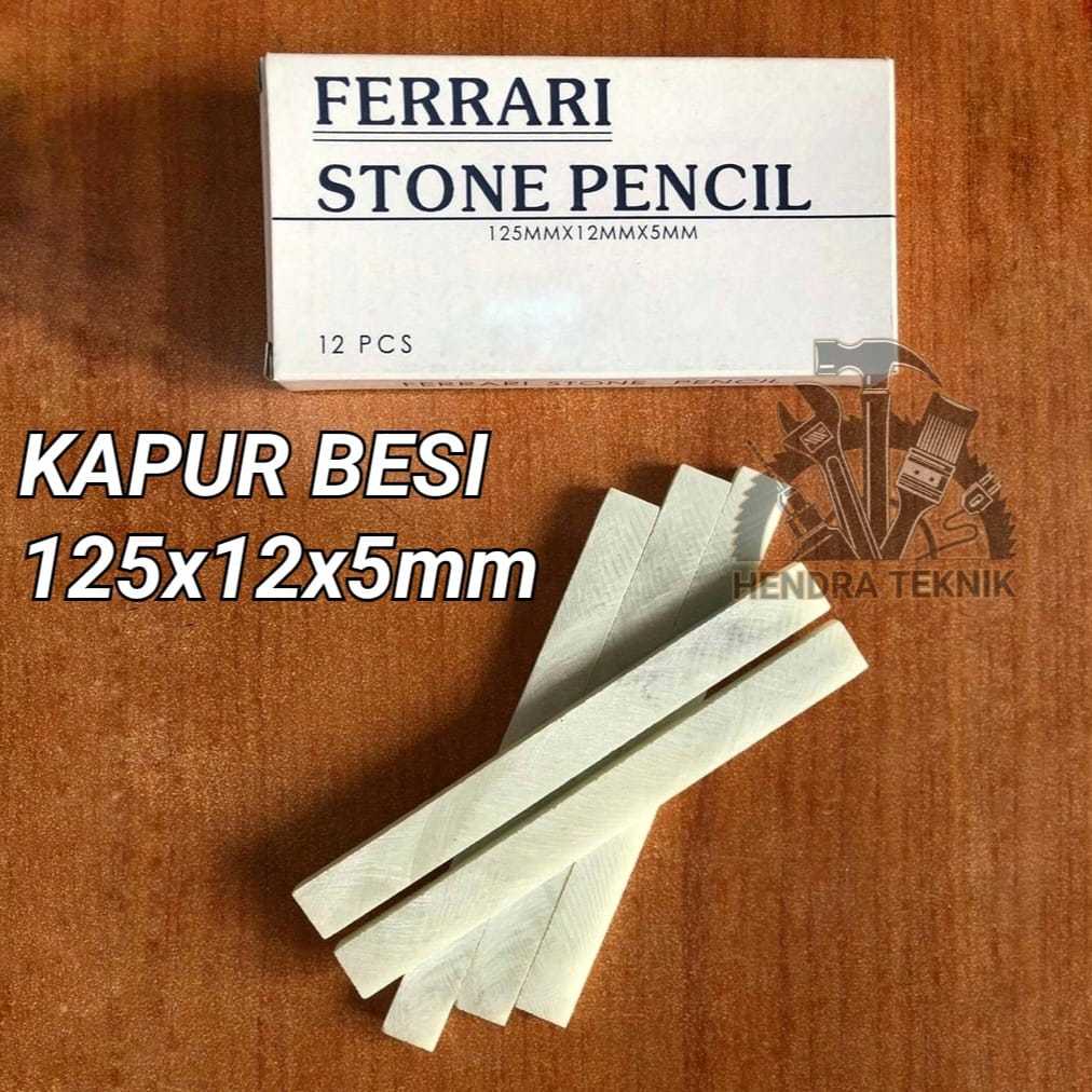 Jual ORIGINAL FERRARRI ISI 12btg KAPUR BESI STONE PENCIL PENSIL BESI ...