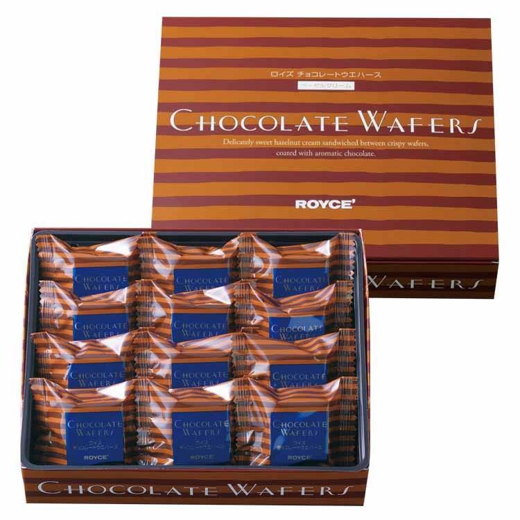 Jual Royce - Chocolate Wafers - Hazel Cream - 12 pc Biskuit Snack ...