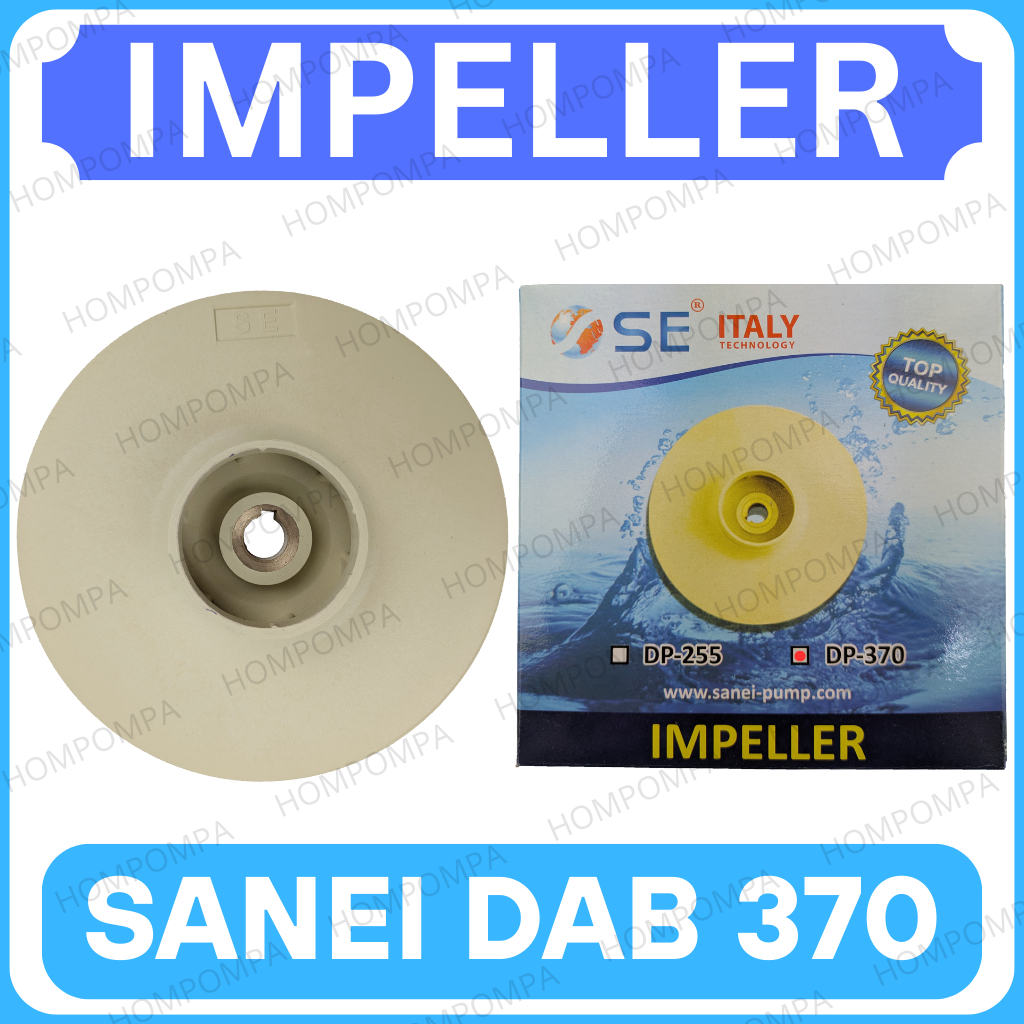 Jual KIPAS IMPELLER JET DAB 370 SPI SANEI ORIGINAL - IMPELER JETPUMP SAN-EI GADING - SPAREPART ...