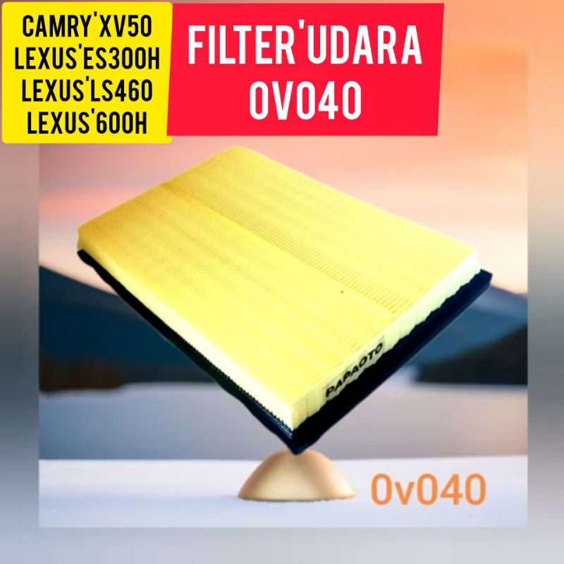 Jual Filter Udara Toyota Camry Hybrid XV50 Lexus ES300H LS460/600H ...