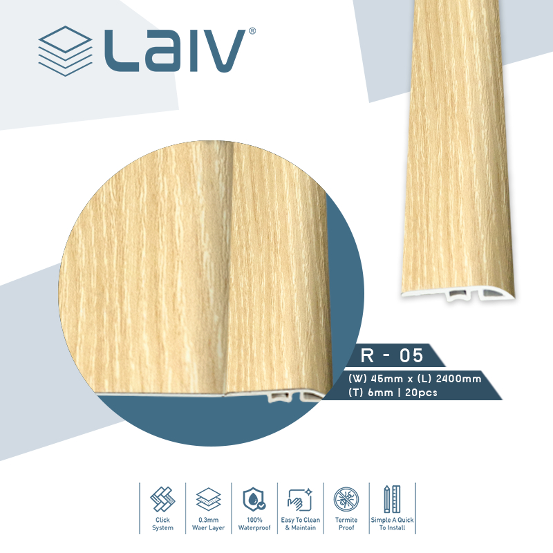 Jual LAIV Lis Adaptasi - Aksesoris Lantai Kayu Vinyl SPC | Shopee Indonesia