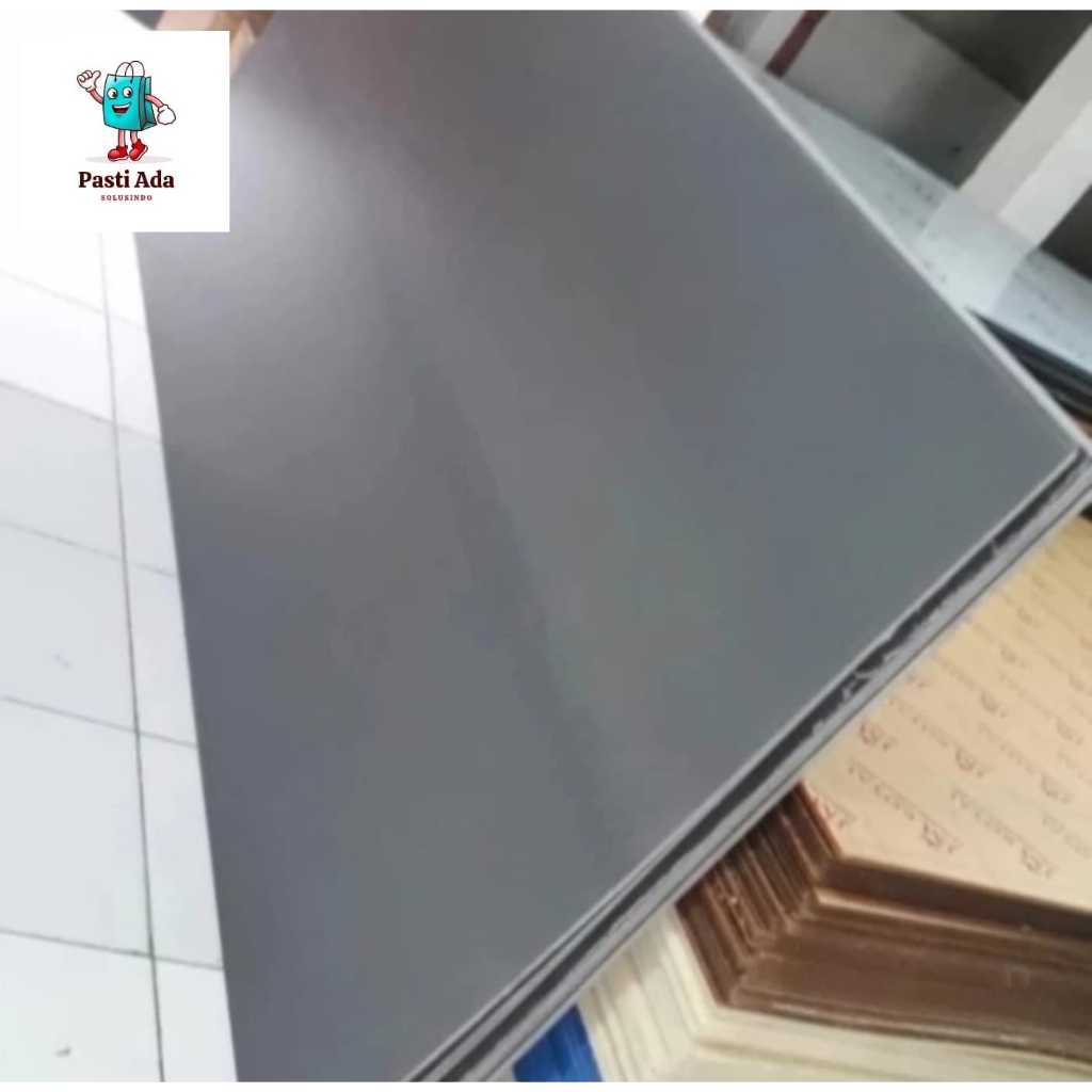 Jual PVC Sheet Abu ( PVC Grey Lembaran) 4mm x 30cm x 50cm | Shopee Indonesia