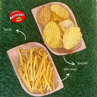 Jual NJM [BALL] KERIPIK TALAS GURIH RENYAH 3000g (3kg) | Shopee Indonesia