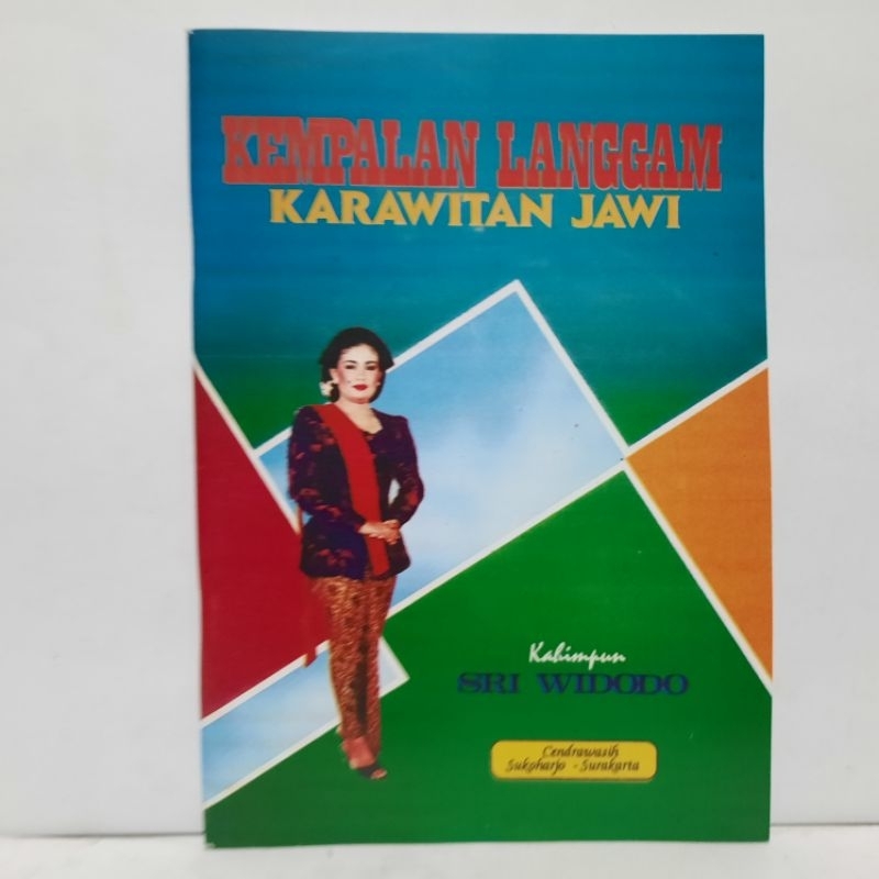 Jual Kempalan Langgam Karawitan Jawi - Sri Widodo - Cendrawasih ...
