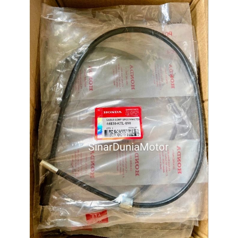 Jual Kabel Speedometer Kilometer KTL Spidometer Supra Fit New Revo Old ...