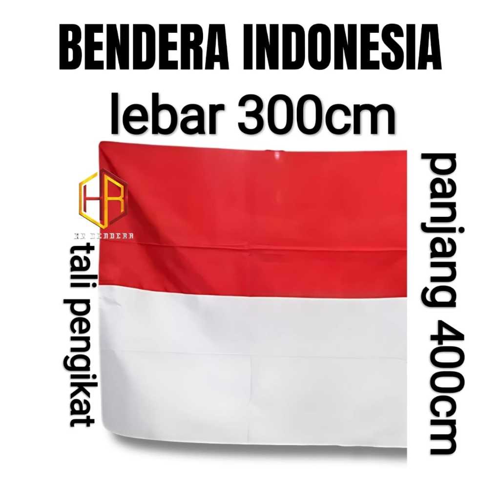 Jual Bendera Merah Putih Stadion Super Jumbo Berbagai Ukuran Untuk ...