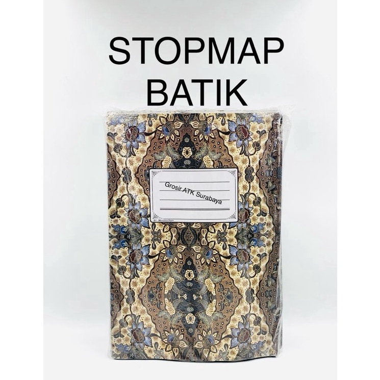 Jual KODE V75S DAPAT 5 LEMBAR STOPMAP BATIK Stop Map Motif Gambar BATIK Folio F4 | Shopee Indonesia