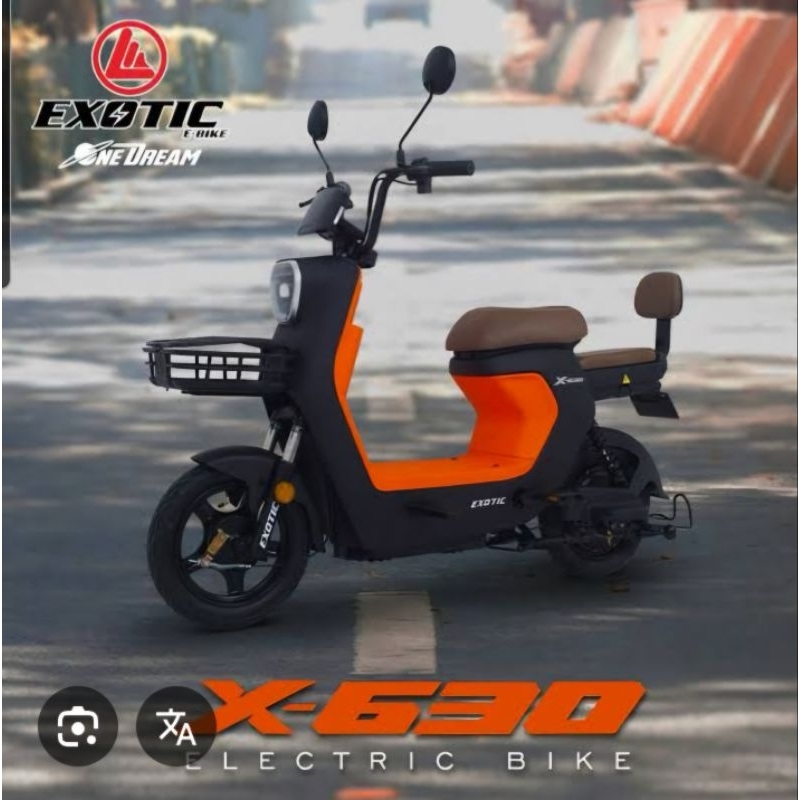 Jual Promo Termurah SEPEDA LISTRIK EXOTIC X630 NEW TERMURAH, LANGSUNG ...