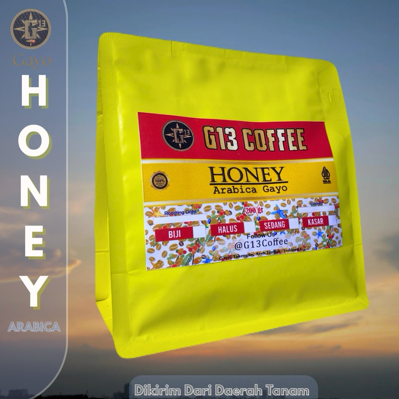 Jual KOPI GAYO ARABICA SWEET HONEY ARABIKA ACEH ROASTED BEAN BIJI/BUBUK ...