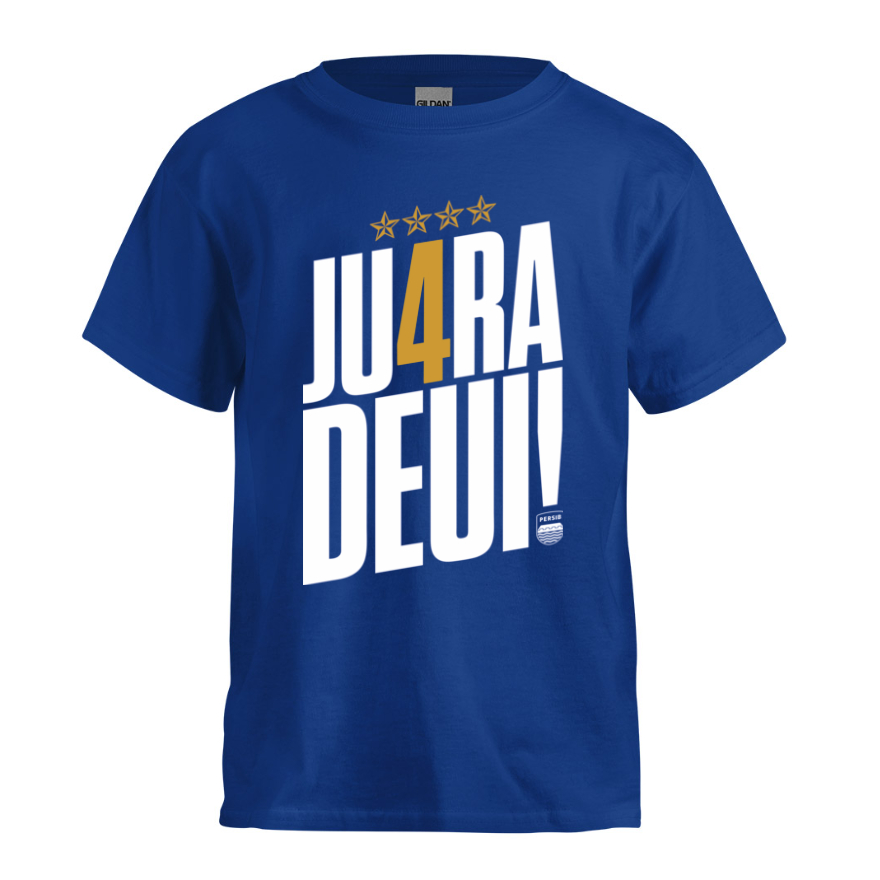 Jual T-Shirt Kaos Persib Bandung Ju4ra Deui Juara Deui Back To Back ...
