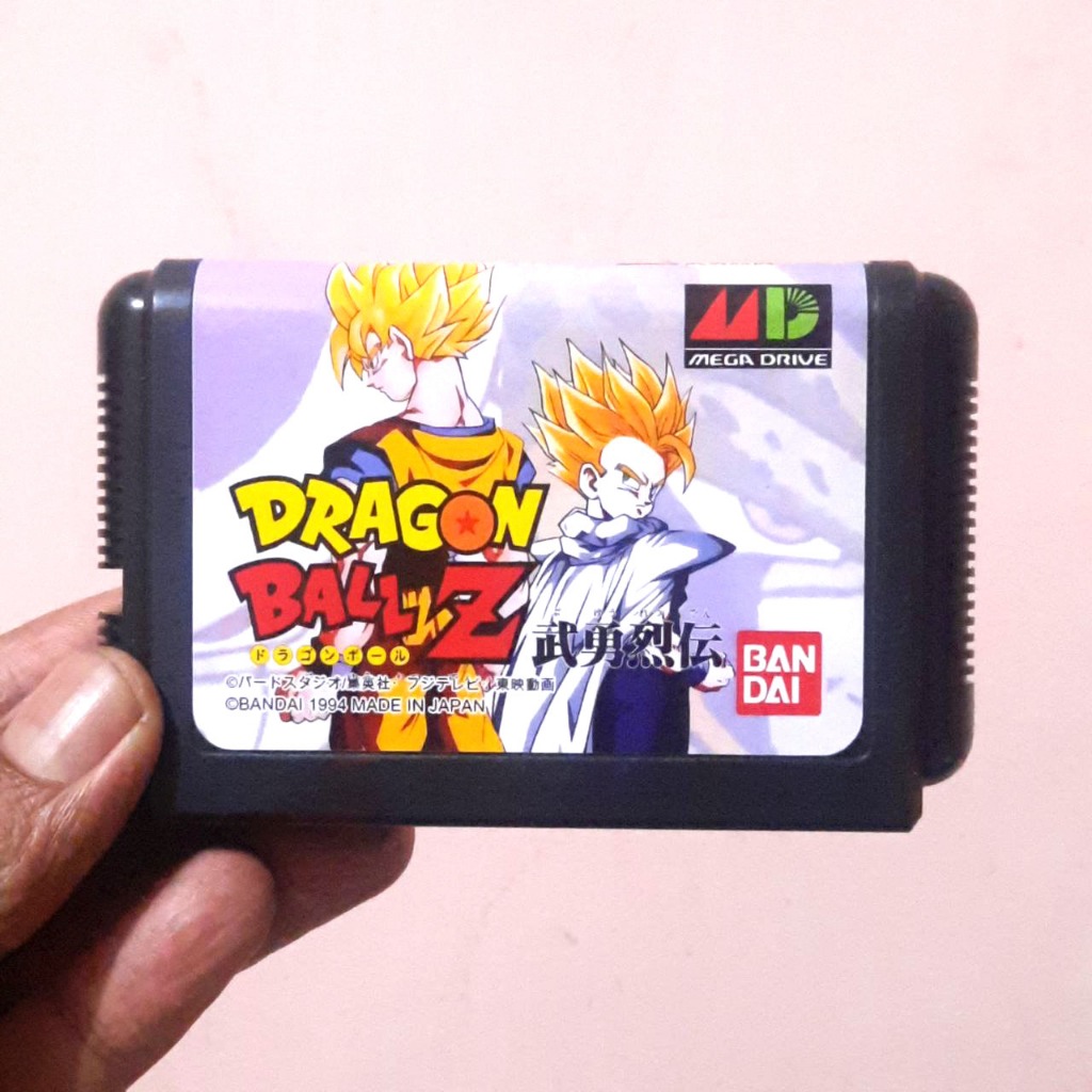 Jual Dragon Ball Z Kaset Sega MD 16 Bit 2D Fighting Genesis Mega Drive ...