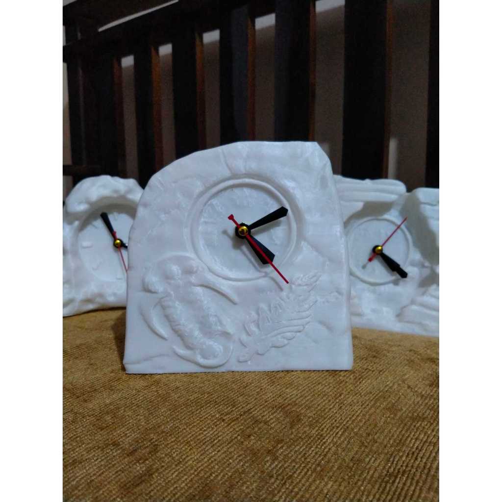Jual 3D Print Jam Meja Model Fosil Pada Batuan | Shopee Indonesia