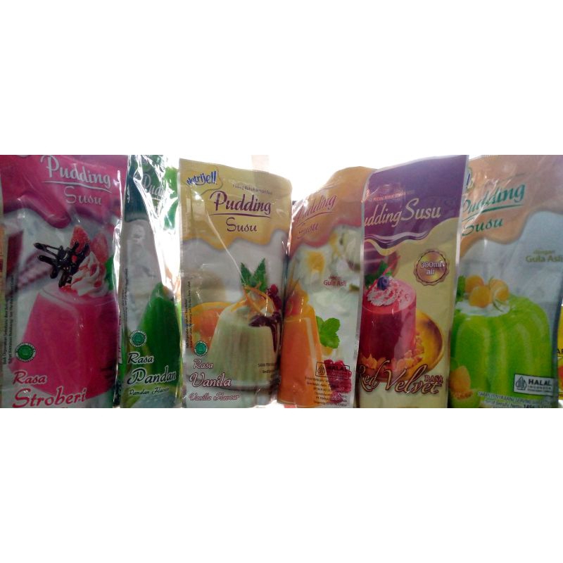 Jual nutrijel puding susu aneka rasa | Shopee Indonesia