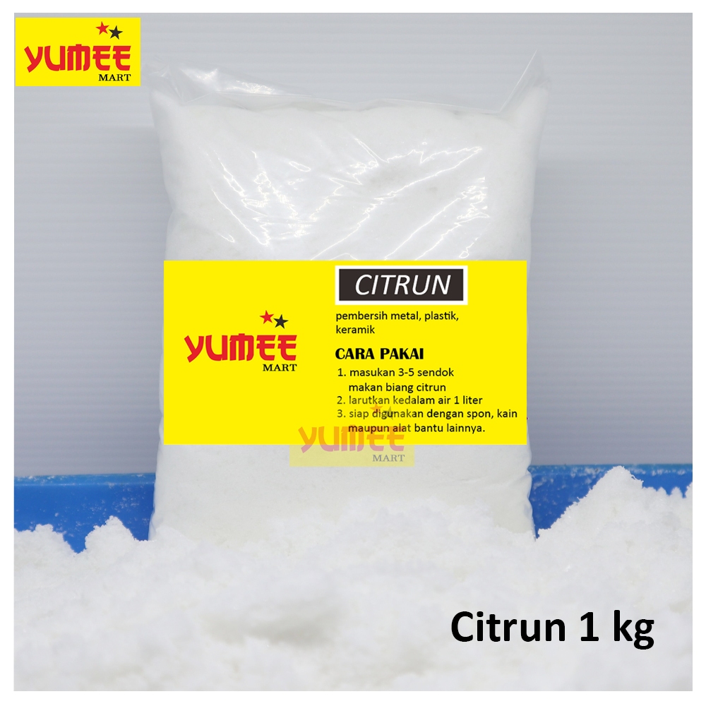 Jual Citrun Biang Pembersih Serbaguna 1kg | Citric | Sitrun 250gr 500gr ...