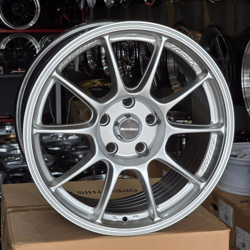 Jual velg mobil racing r17 WEDSSPORT TC105X LEBAR 8 PCD 5X114,3 velg mobil ring 17 untuk mobil ...
