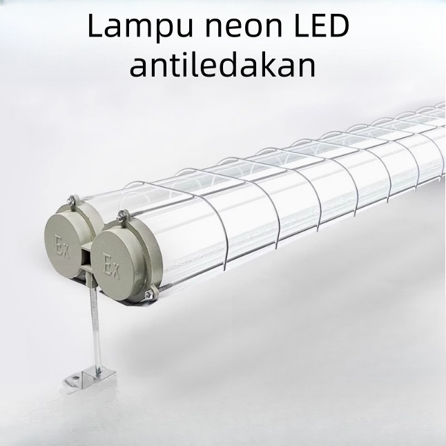 Jual Ruang pengecatan tabung lampu neon antiledak LED, bengkel gudang ...