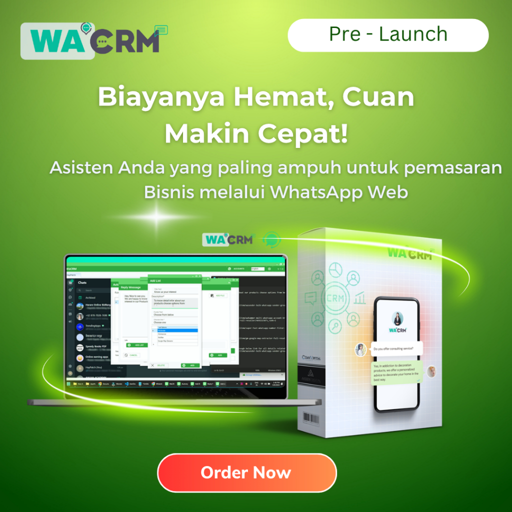 Jual WhatsApp Customer Relationship Management WACRM v3.2.0 LISENSI ...