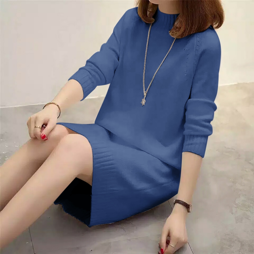 Jual ZRS Dress Rajut Ven Ld 90 - 100 cm P 100 cm B 200 gr Cotton ...