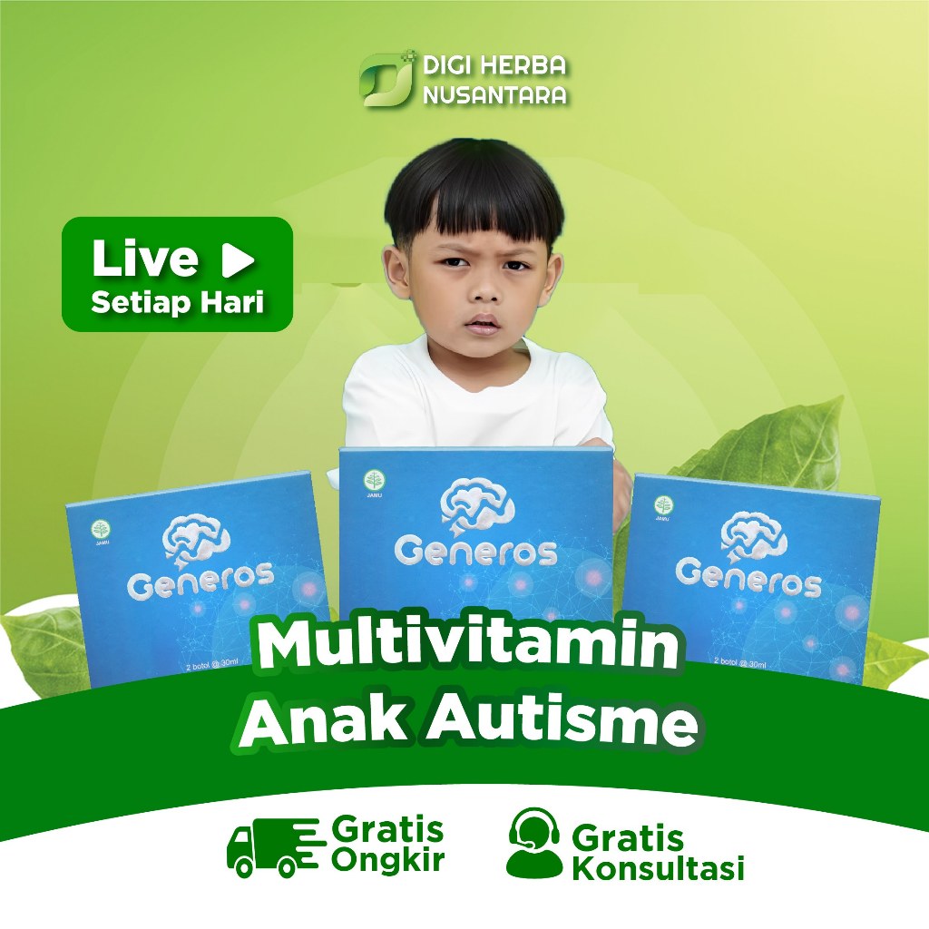 Jual Generos 3 Box - Multivitamin Anak Speech Delay - Cegah Anak ...