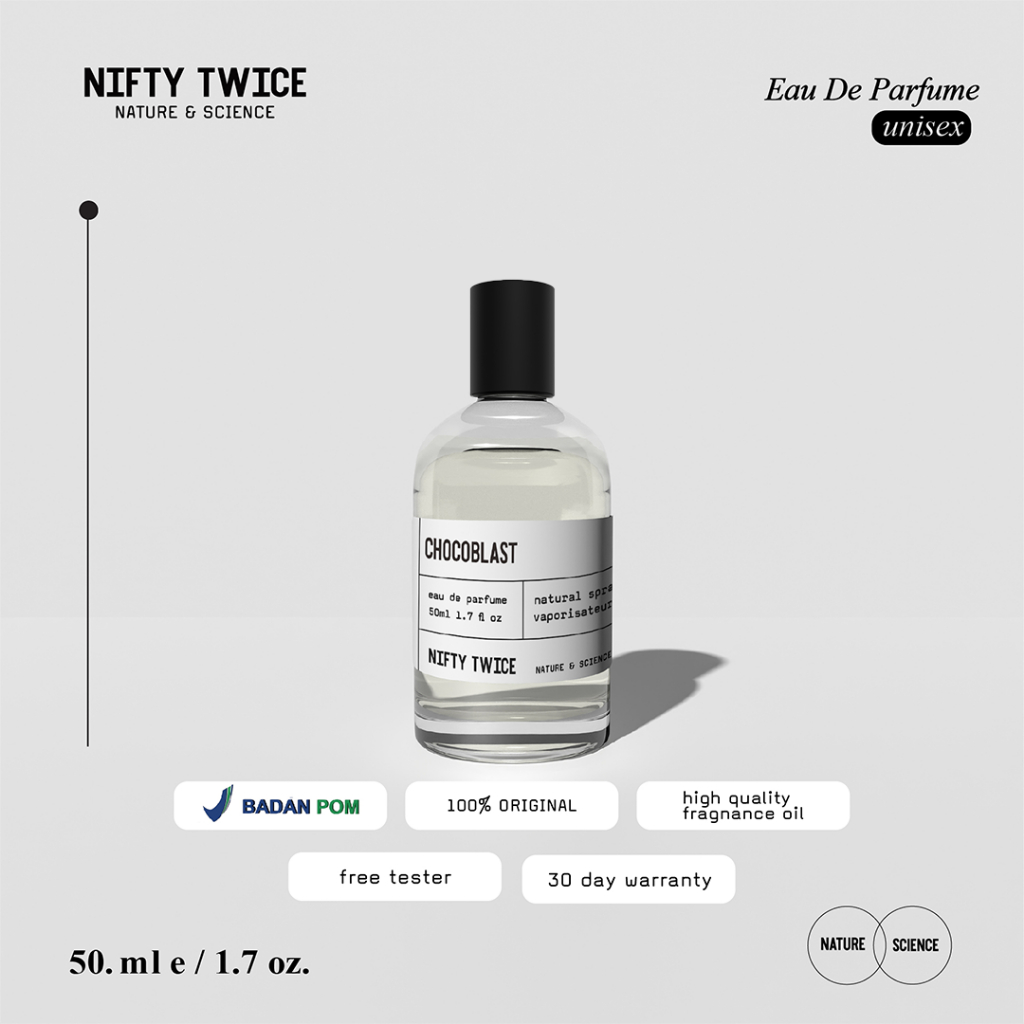 Jual Nifty Twice - Choco Blast Eau De Parfum / Parfum Pria Wanita ...