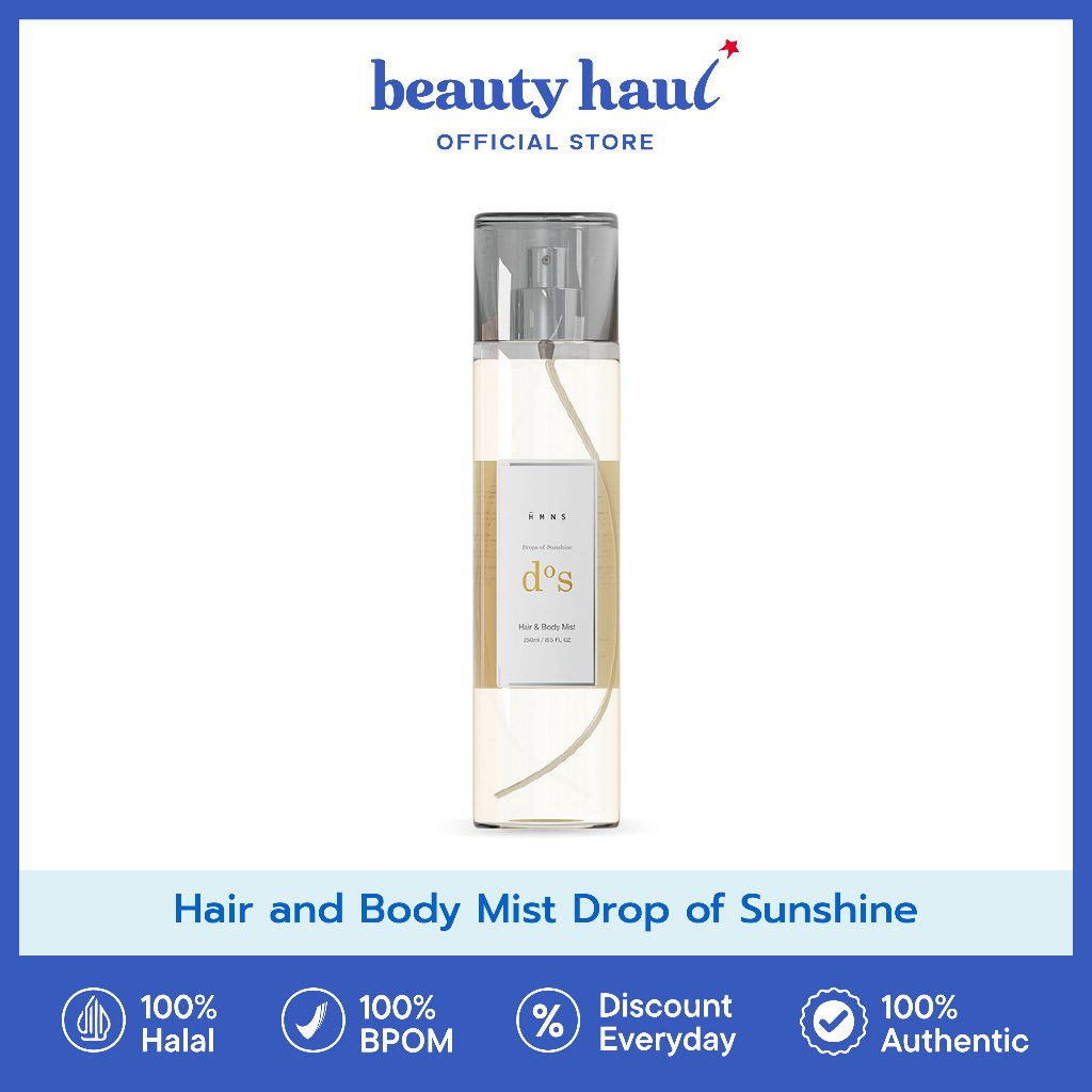 Jual HMNS Hair and Body Mist Drop of Sunshine - Body Mist HMNS dengan ...