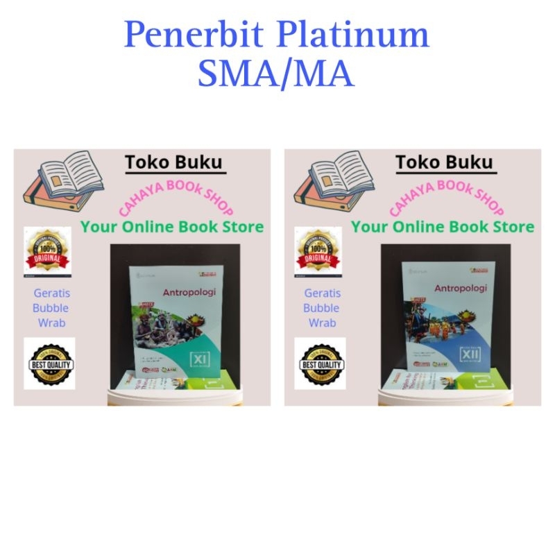 Jual Buku Antropologi Kelas 11,12 SMA Kurikulum Merdeka Platinum | Shopee Indonesia