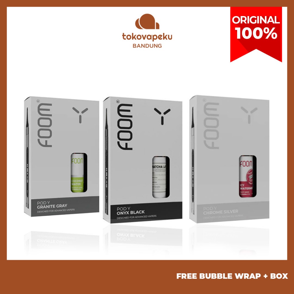Jual FOOM POD Y BUNDLING LIQUID SALTNIC 15ML POD FOOM Y POD ORIGINAL by ...