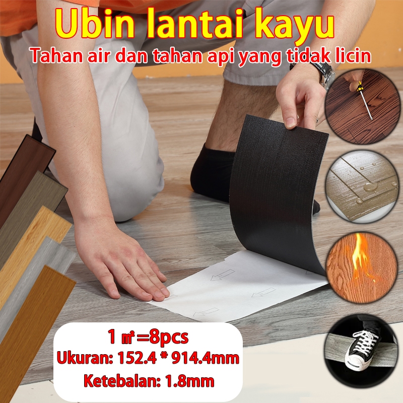Jual sticker vinyl lantai wallpaper lantai ubin tempel lantai stiker ...