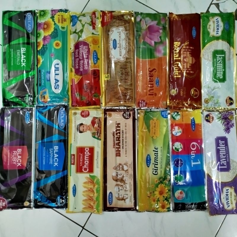 Jual Dupa aromaterapi ULLAS all varian pasti wangi | Shopee Indonesia