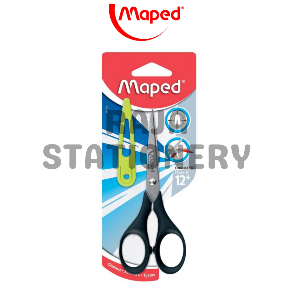Jual Maped Scissor Precise Security 13cm Pointed Scissor With Cap ...